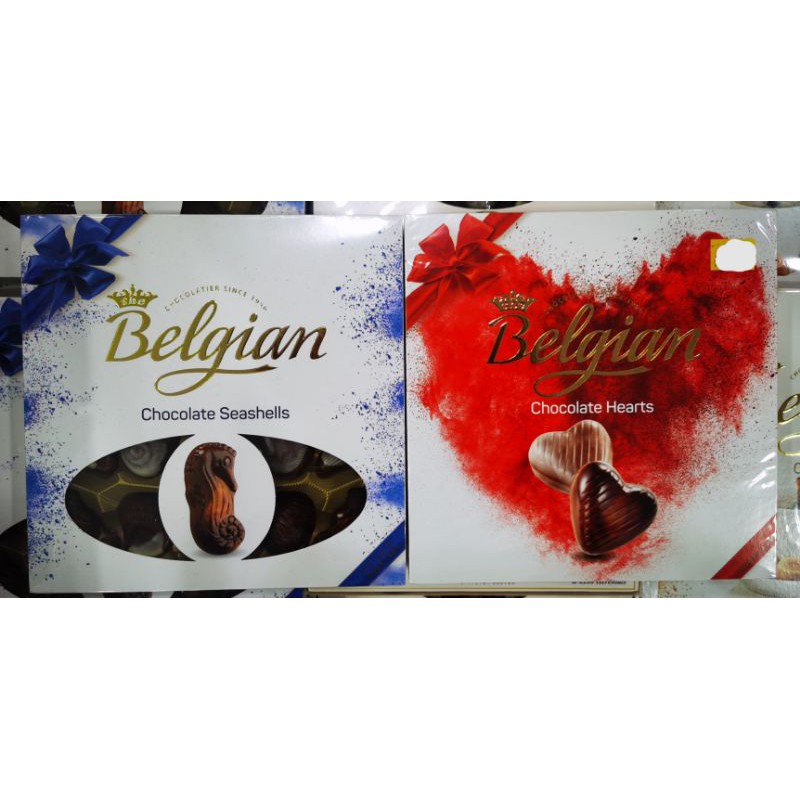 Belgian Chocolate Seashells 250g / Hearts 200g. | Shopee Malaysia