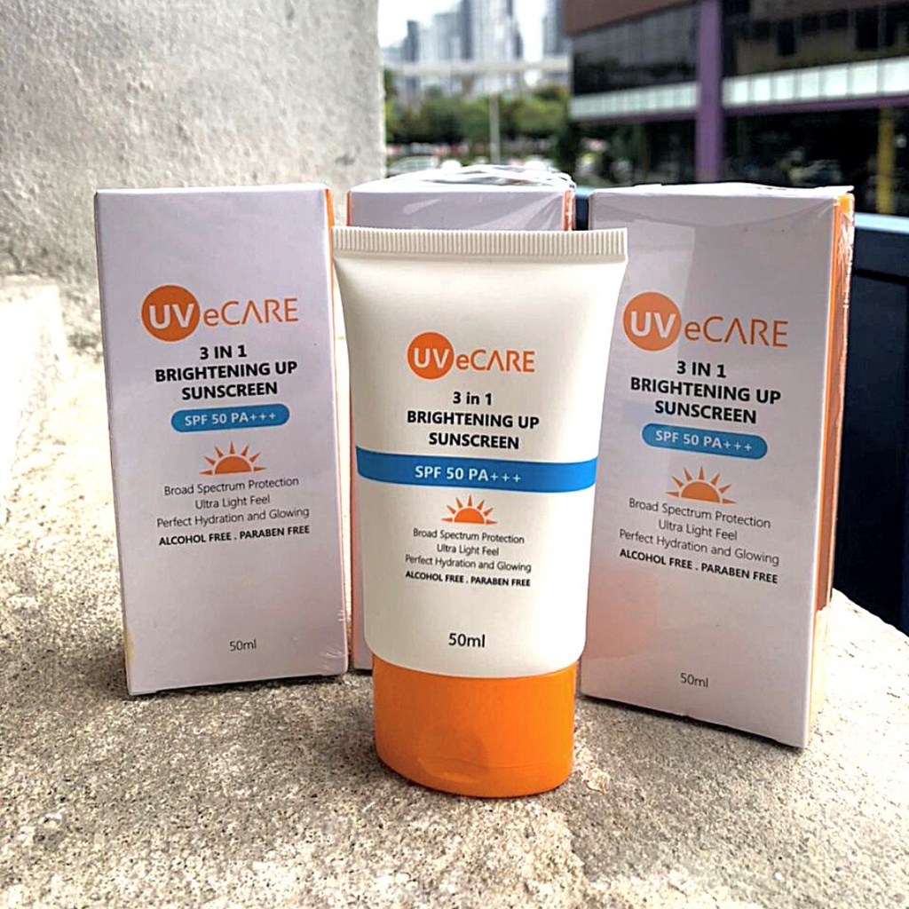 UVeCare 3in1 Brightening Up Sunscreen SPF 50 PA+++ 50ml | Shopee Malaysia