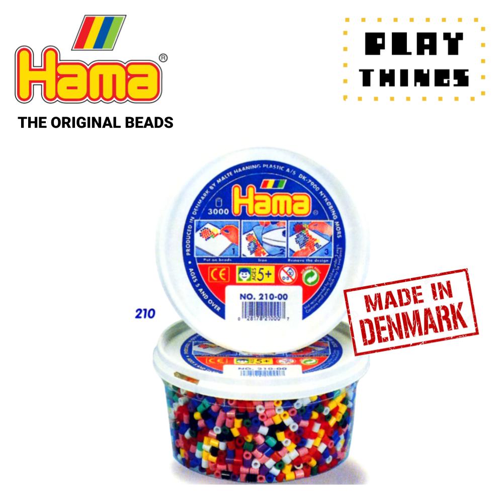 【Ready stock】| 𝗢𝗿𝗶𝗴𝗶𝗻𝗮𝗹 | Kids DIY | HAMA MIDI Beads 3000 All Colours ...