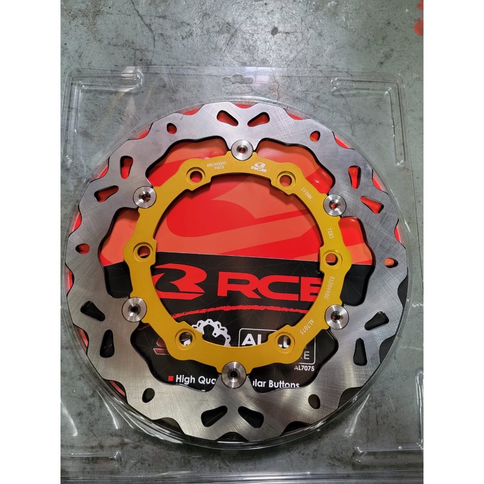 💯 ORIGINAL RCB DISC ALOI ALLOY DISC PLATE S-SERIES S2+ 245mm / 298mm ...