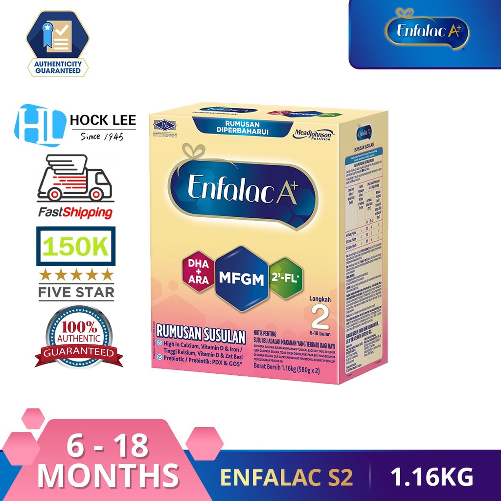 Enfalac Step 2 1.16kg (NEW PACKING) | Shopee Malaysia