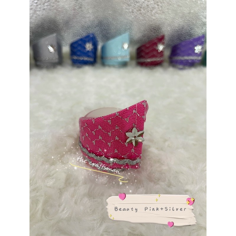 Handmade Bekas Bunga Rampai - Design Mini Tanjak netting Silver ...