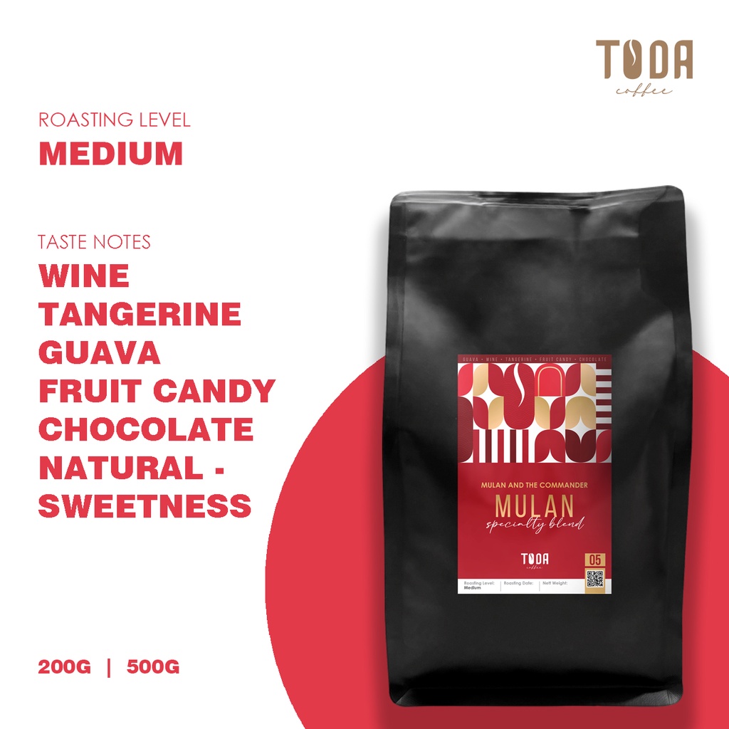 Coffee Bean | Mulan Blend | Omni Roast - Suitable for Espresso, Pour ...