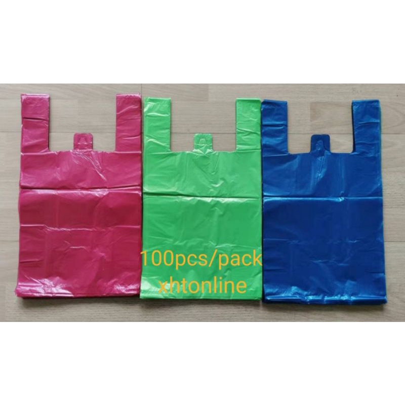 Plastic Sando Bag TINY/SMALL (100pcs) Random Colors | Shopee Malaysia
