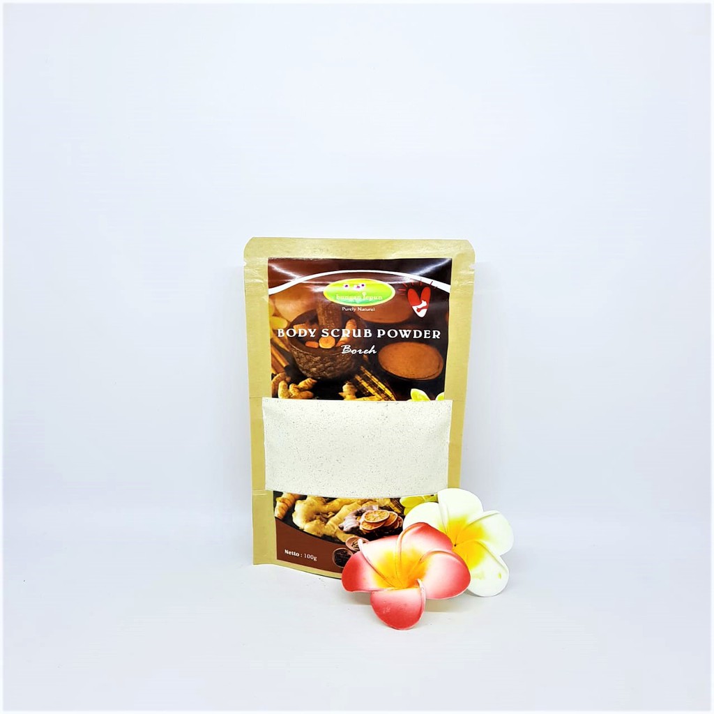 Body SCRUB POWDER Flower JEPUN 100 GR | Shopee Malaysia