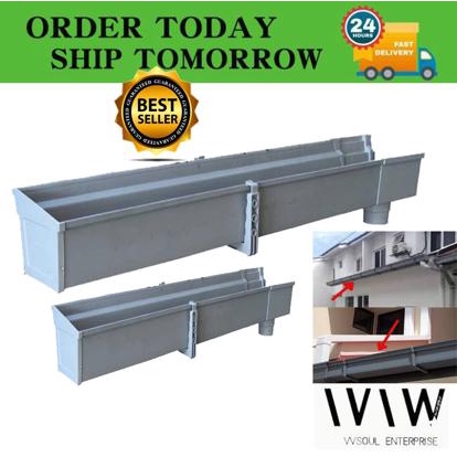 UPVC Rainwater Gutter System Accessories Gutter Mitre Filling Salur Air ...