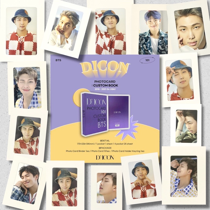 [Ready Stock] 💖 B T S Dicon 101 Photo Card Official (RM) 💖 | Shopee ...