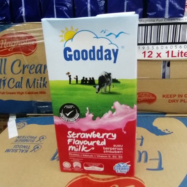 GOODDAY UHT MILK ASSORTED PERISA 1LITRE/KOTAK | Shopee Malaysia