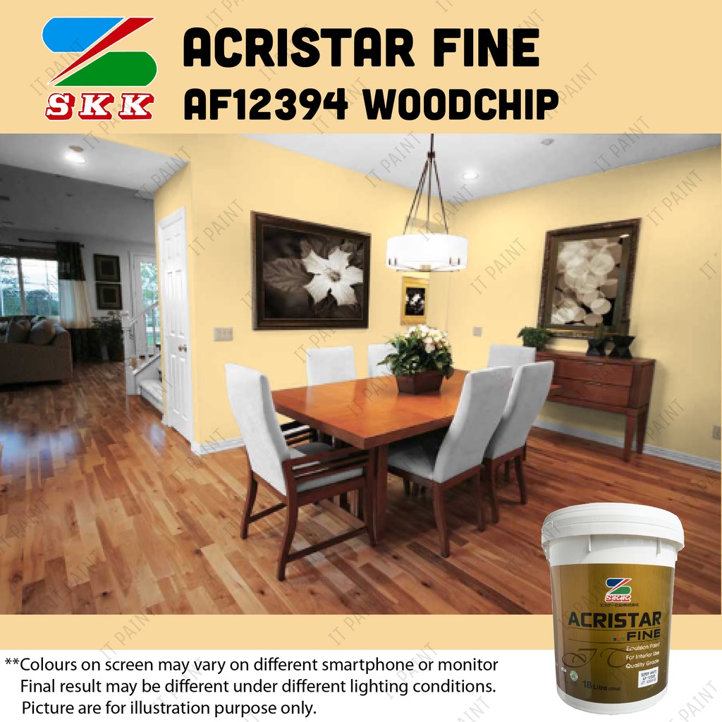 [18 Liter] SKK Acristar Fine Emulsion Paint for Interior Wall and ...