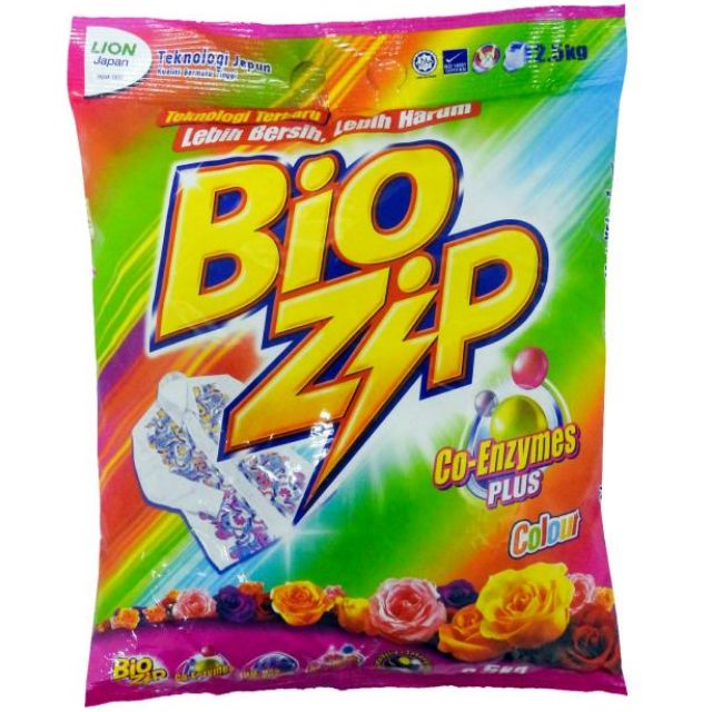 BIO ZIP DETERGENT POWDER 2.3KG | Shopee Malaysia