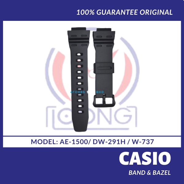 [ORIGINAL] CASIO AE1500 DW291 DW291H W737 W737HGeneral BAND TALI Items ...