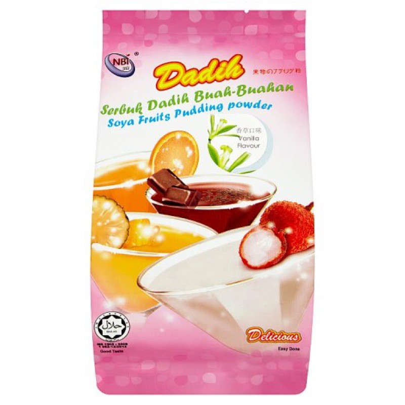HOT🔥 Serbuk Dadih Buah Buahan NBI | NBI Fruit Pudding Powder 380g ...
