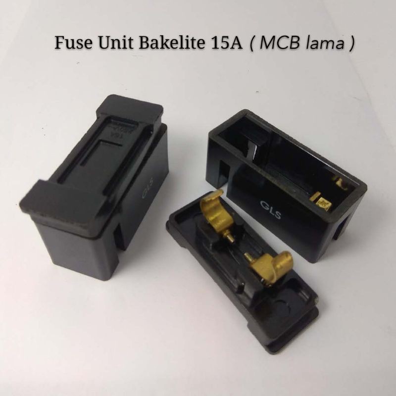 Fuse unit bakelite 15A MCB lama | Shopee Malaysia