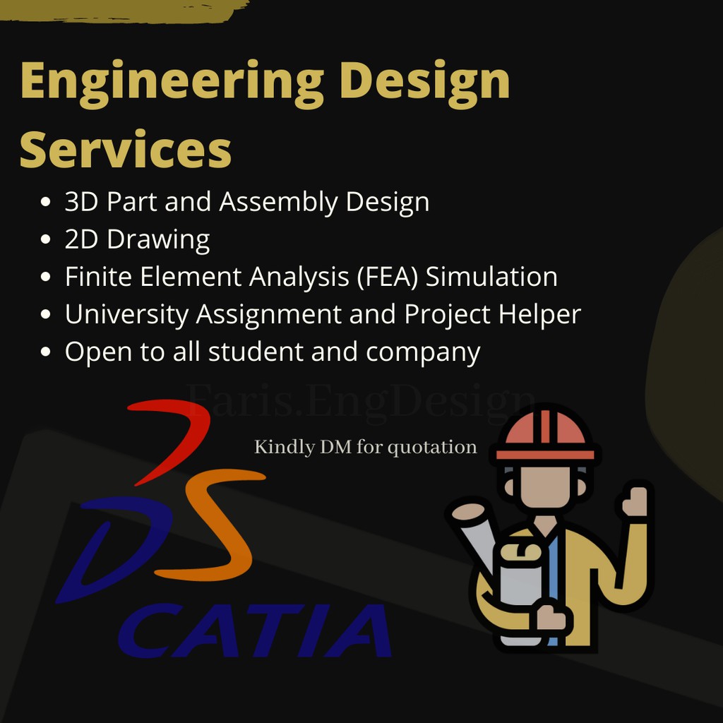 CATIA Service Engineering Design | Shopee Malaysia