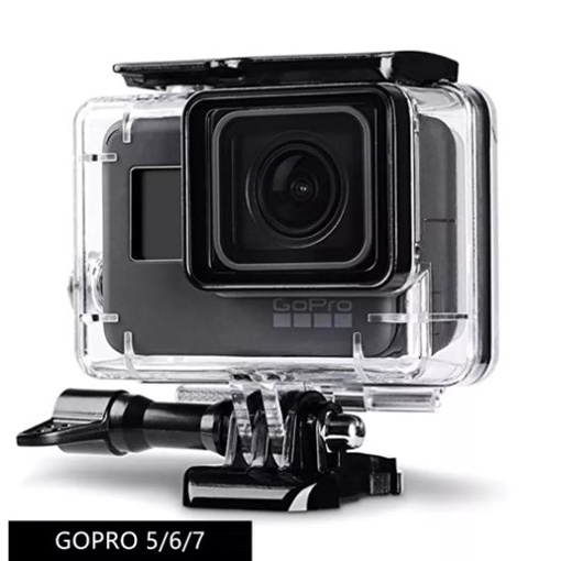 Gopro Hero 5 6 7 Waterproof Case 45 Meter Housing | Shopee Malaysia