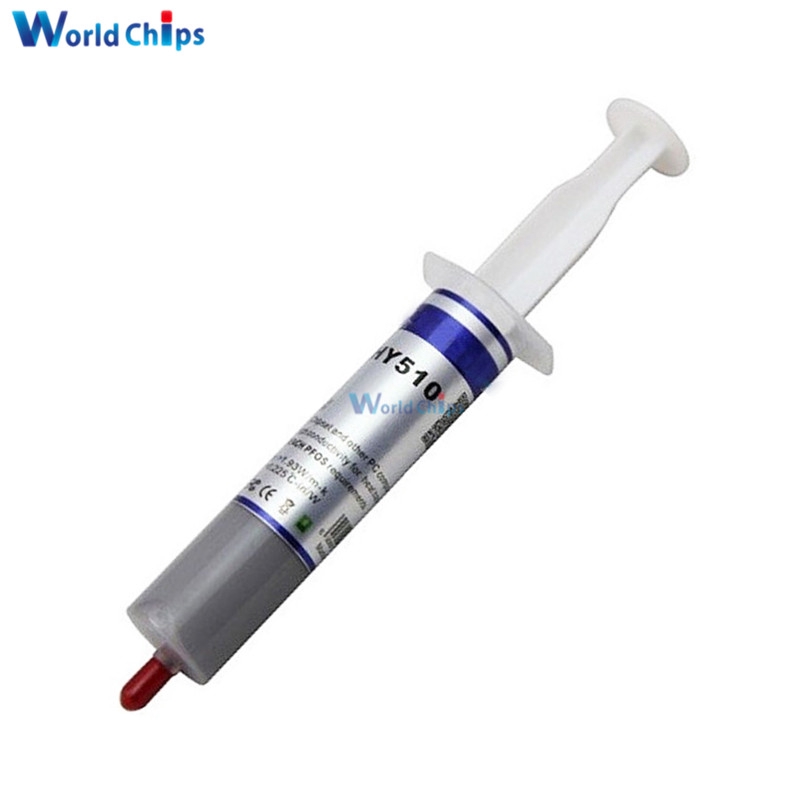 HY510 30g Grey Thermal Conductive Grease Paste For GPU CPU Graphics LED ...