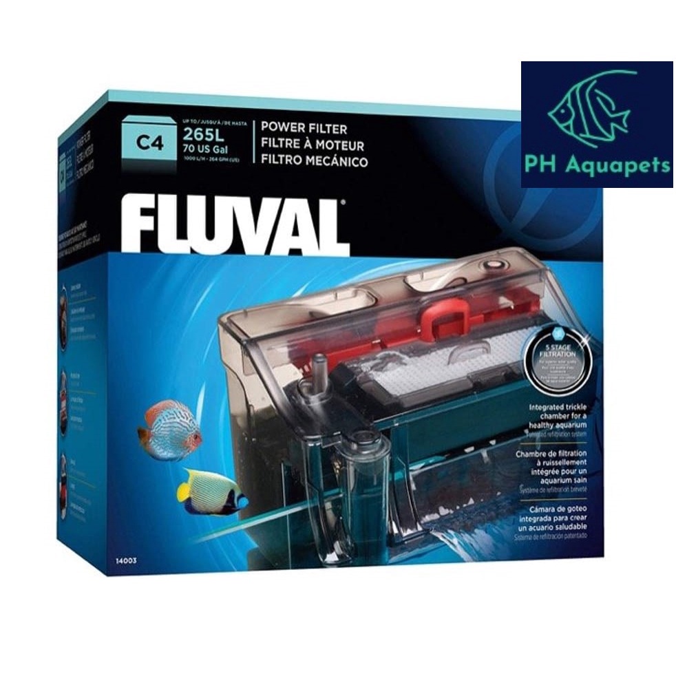 Fluval C4 Power Filter, up to 70 US Gal (265 L) | Shopee Malaysia