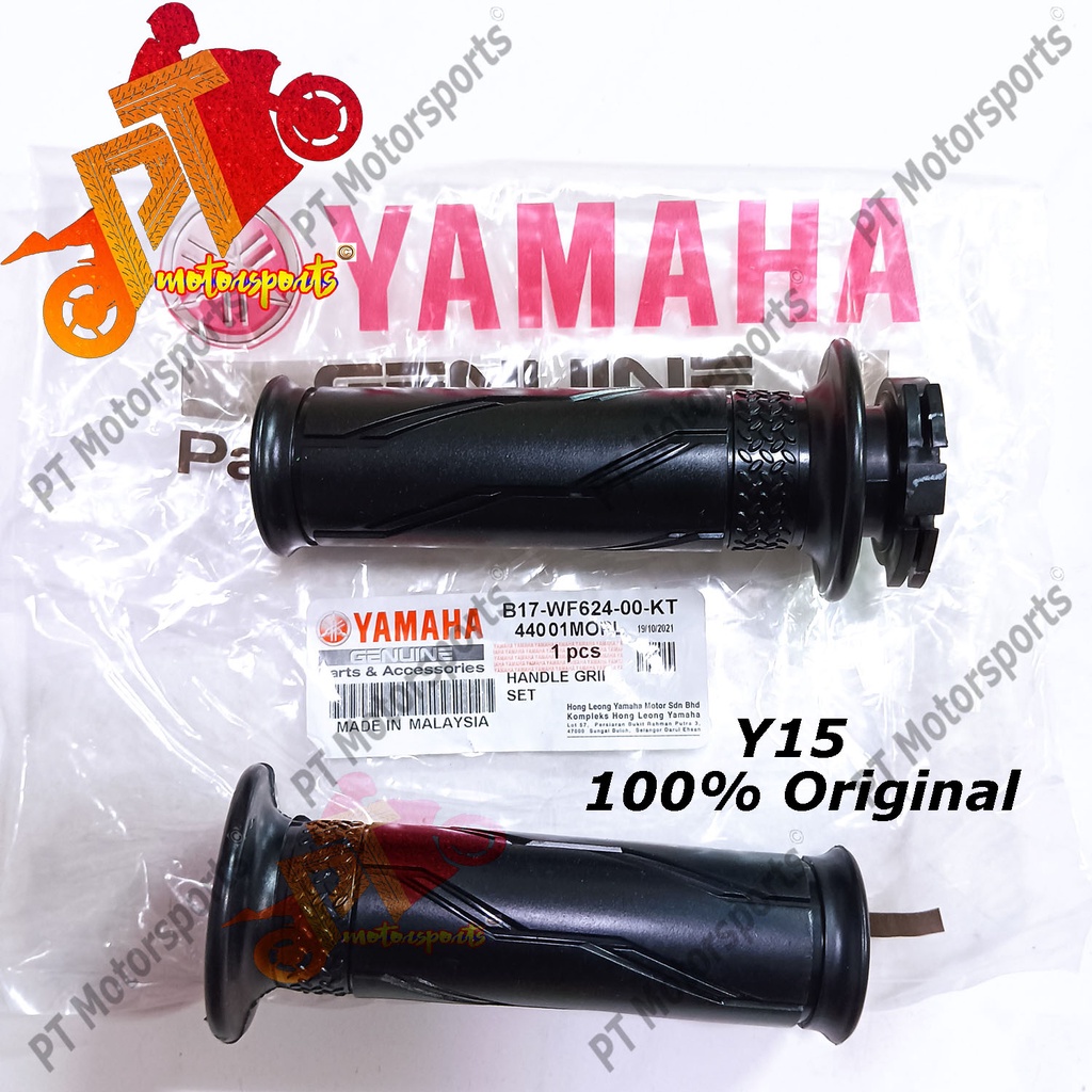 Yamaha Y15ZR Y15 V1 V2 Handle Grip Throttle Grip Original HLY 100% ...