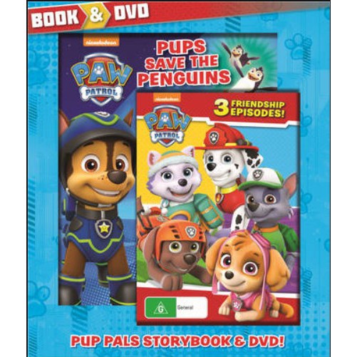 Nickelodeon PAW Patrol Book & DVD : Pup Pals Storybook & DVD | Shopee ...