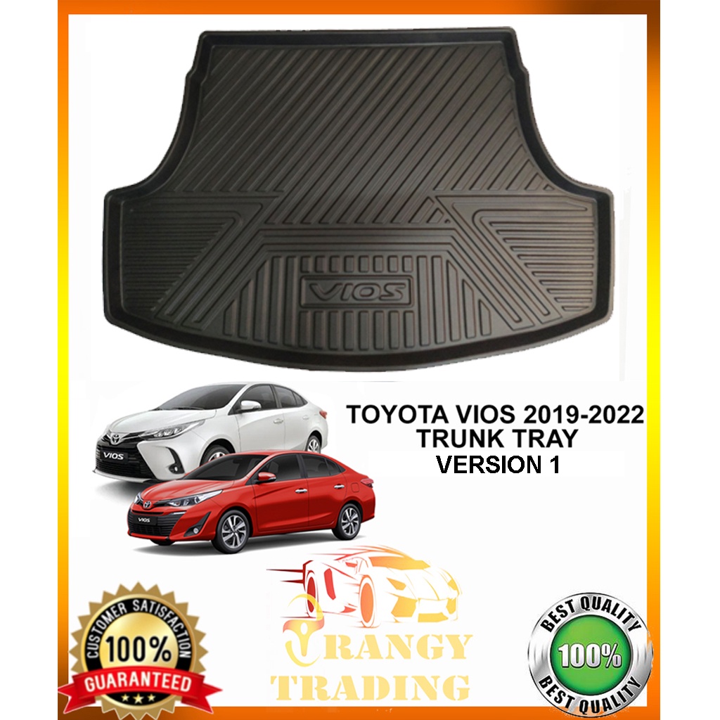 Toyota Vios Prime 2019 to 2025 Rear Cargo Trunk Tray Quality ( Car ...