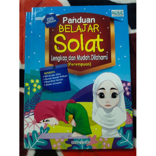 PANDUAN BELAJAR SOLAT LENGKAP PEREMPUAN | Shopee Malaysia
