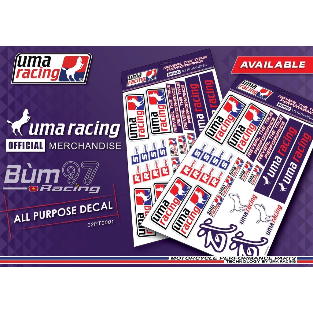 UMA RACING stamp blister pack | Shopee Malaysia