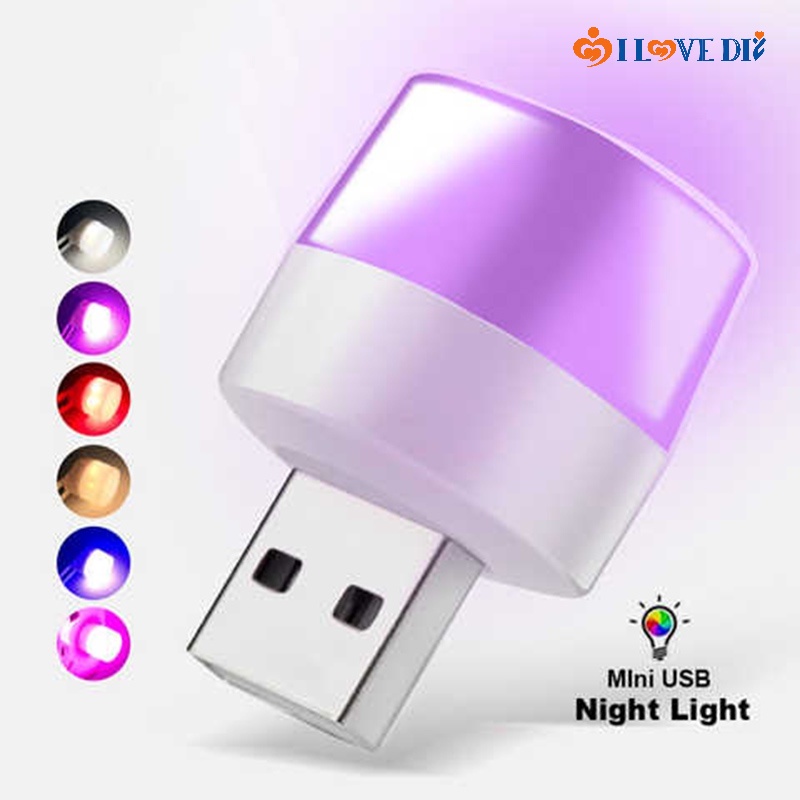 LED High Brightness USB Plug Mini Reading Light/ Dormitory Emergency ...
