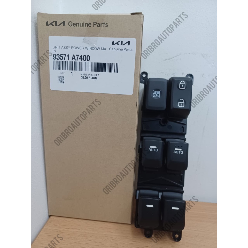 [READY STOCK] KIA CERATO K3 GENUINE PART POWER WINDOW MAIN SWITCH (FRH ...