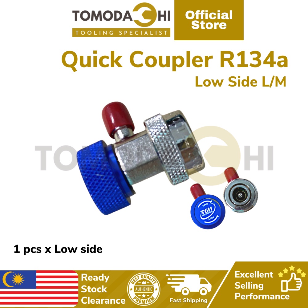 TOMODACHI Car Aircond Quick Coupler R134a Low Side | Quick Coupler ...