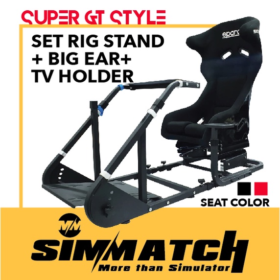 🔥SHIP FROM KL🔥 Simmatch Full Set Racing Simulator Steering Wheel Stand ...