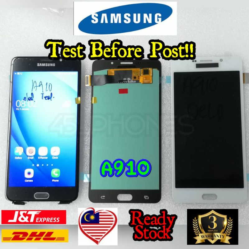 OMP45 (Ready Stock) SAM GALAXY A910f A9 PRO 2016 LCD DISPLAY ...