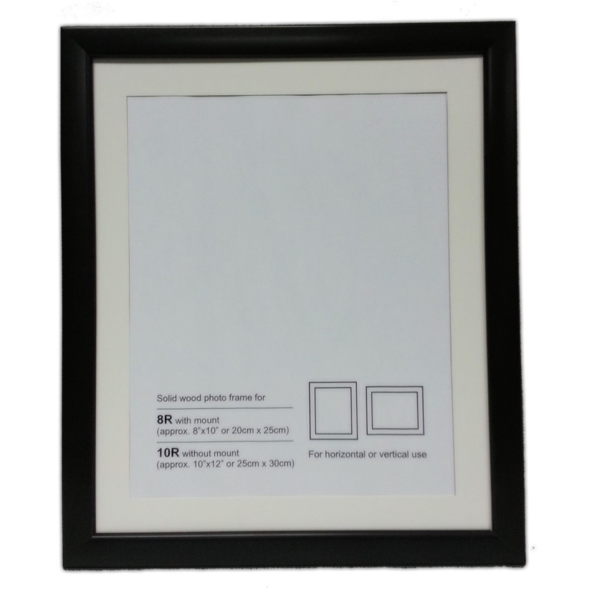 PREMO Modern Mounted 8R / 10R Photo Frame (8"x10" or 10"x12") | Shopee ...