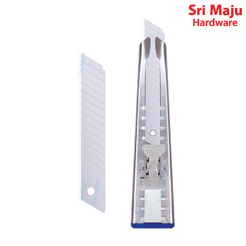 MAJU HCM-XF1886 Metal Retractable Utility Hand Cutter Snap Off Knife ...