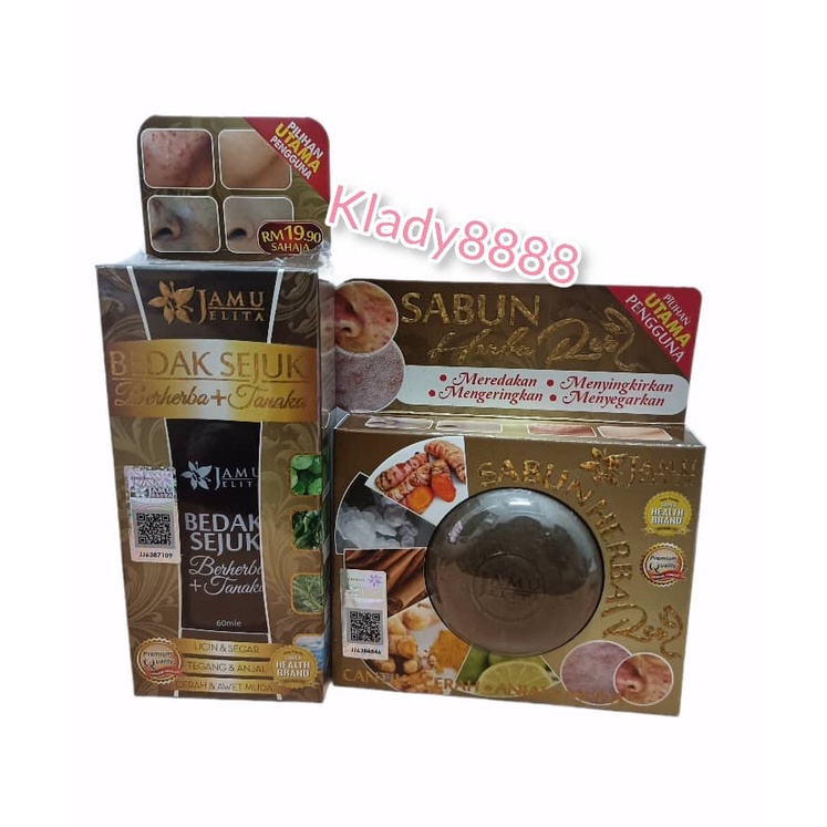 [READY STOCK] JAMU JELITA BEDAK SEJUK BERHERBA + TANAKA /SABUN HERBA ...