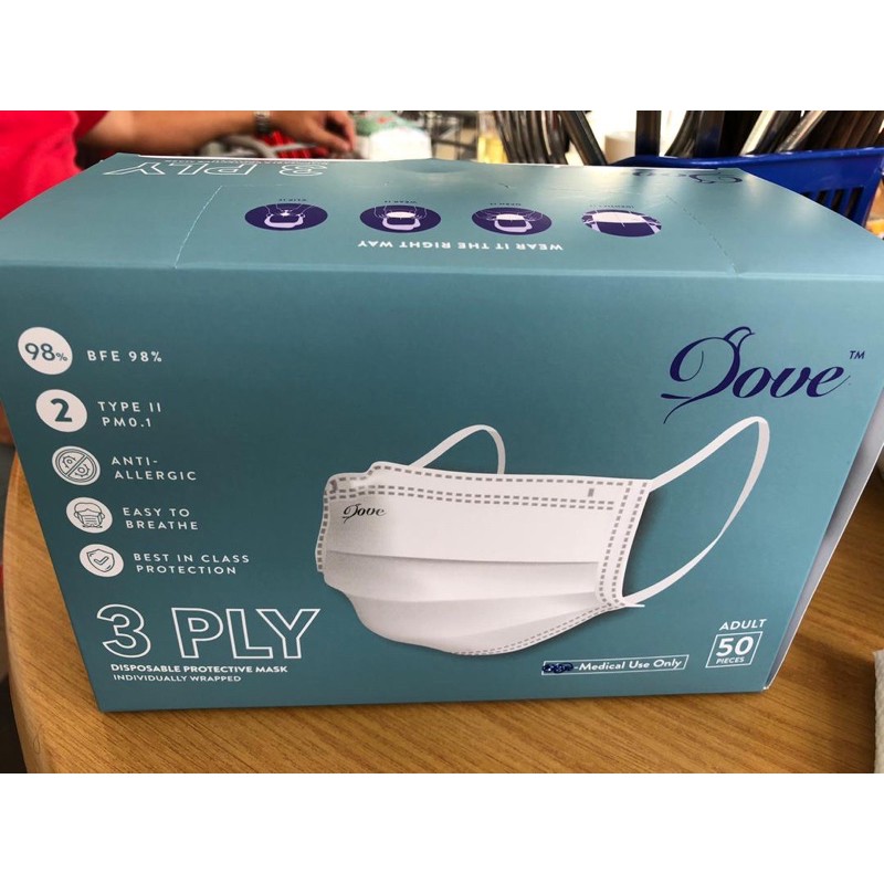 DOVE facemask‼️OFFER PRICE‼️(ready stock) | Shopee Malaysia