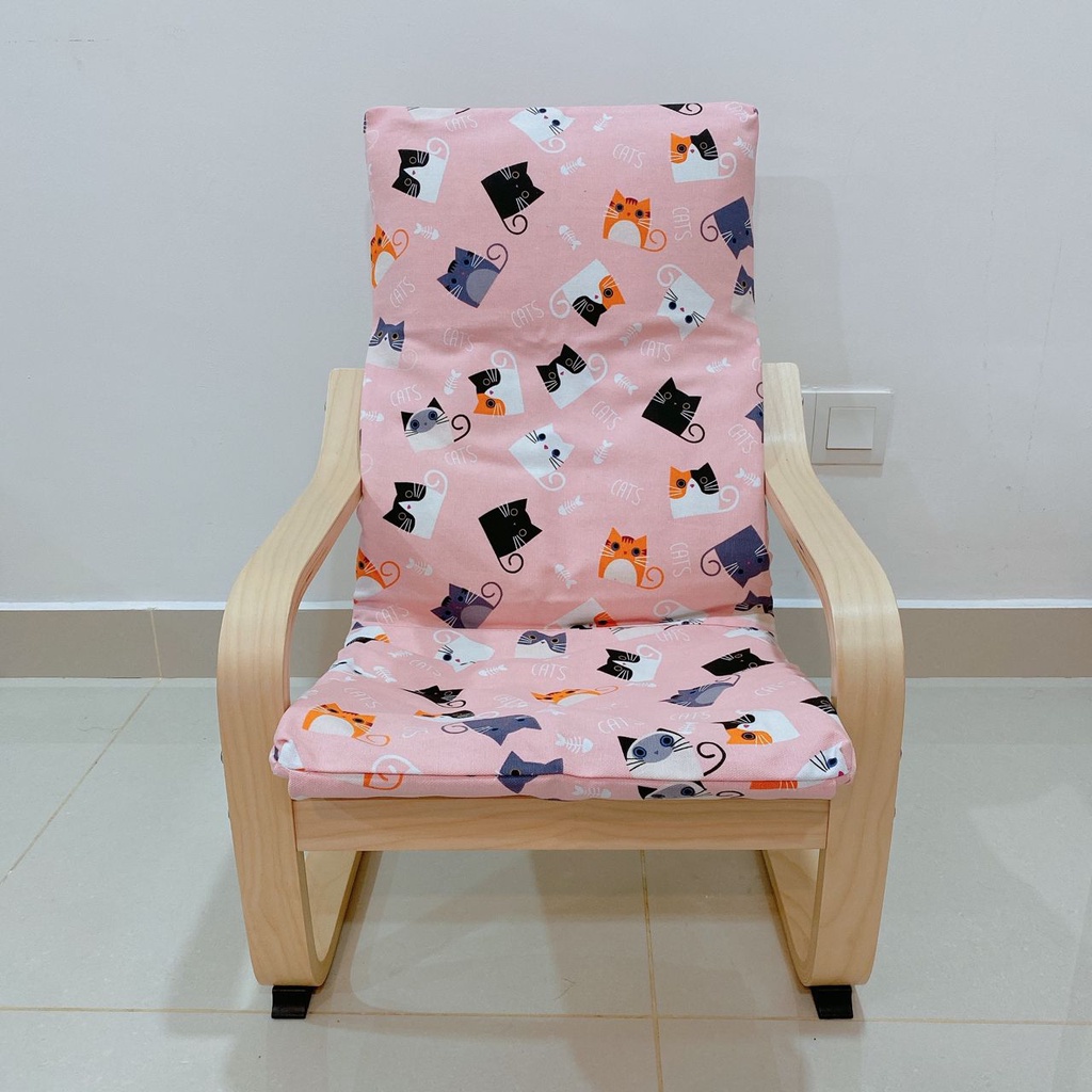 Kids Poang Ikea Chair Cover Armchair Cover Frozen/Disney/Baby Shark ...
