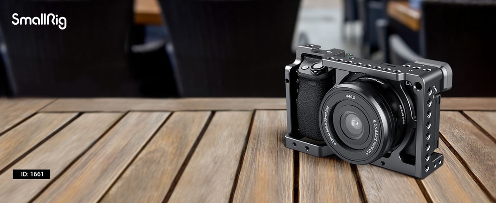 SmallRig Cage Cage for Sony A6000/A6300/A6500 ILCE-6000/ILCE-6300/ILCE ...