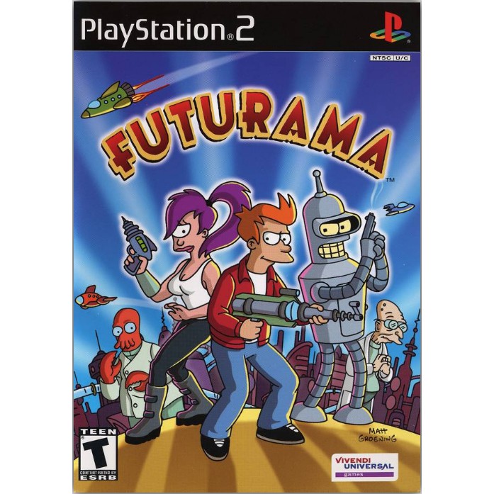 PS2 game Futurama (Eng) | Shopee Malaysia