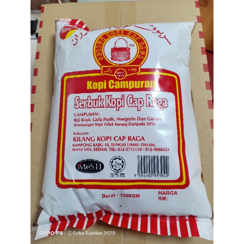 1KG KOPI CAP RAGA (HALUS&KASAR) | Shopee Malaysia