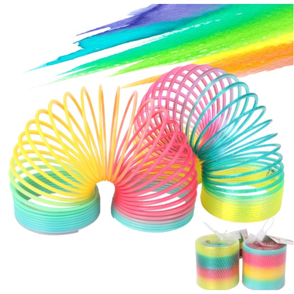 RAINBOW Coil Spring Toys Kids Coil Soring Toys Large/Medium/Small ...