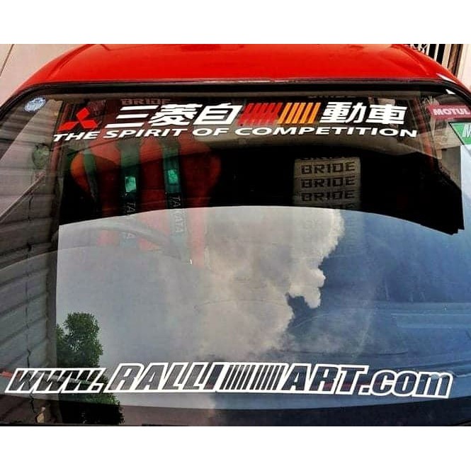 STICKER PROTON WIRA SATRIA RALLI ART WAJA LANCER MITSUBISHI EVO GSR ...