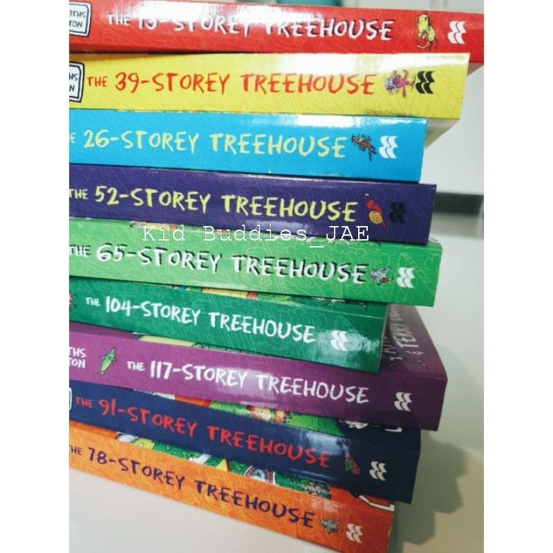 Premium Quality! The 13-Storey Treehouse Collection 9 Books Set By Andy ...
