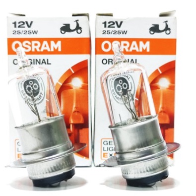 Original Osram Bulb 12V 25/25W - Motorcycle Headlights | Shopee Malaysia