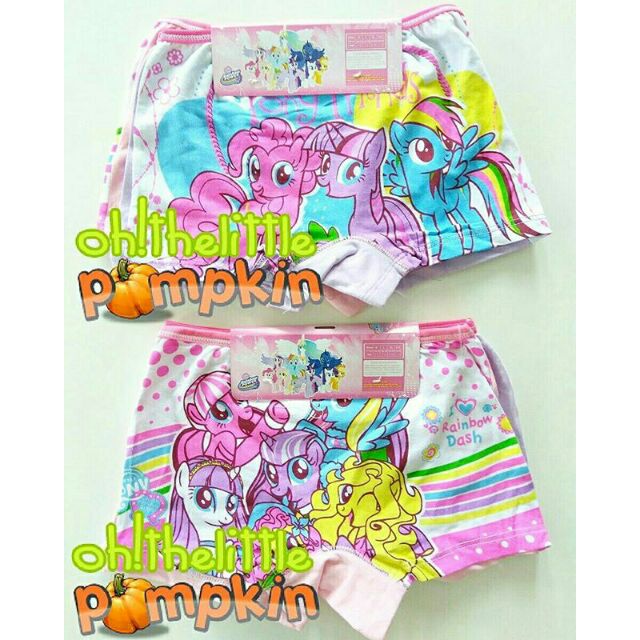 My Little Pony Girl Boxer Panties | Shopee Malaysia