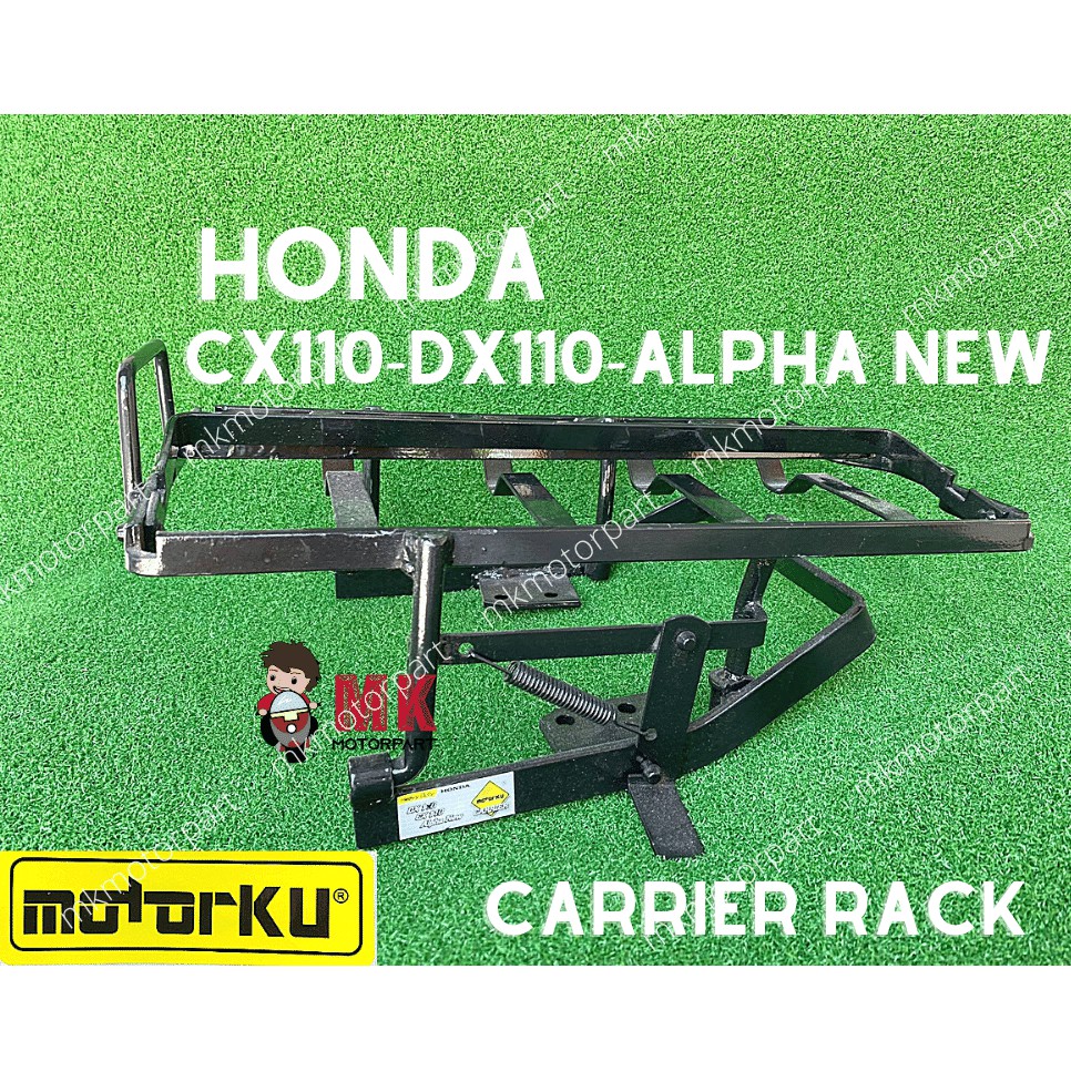 Motorku Heavy Duty Carrier Rak Besi Honda Wave Alpha CX / CX V2 / DX ...