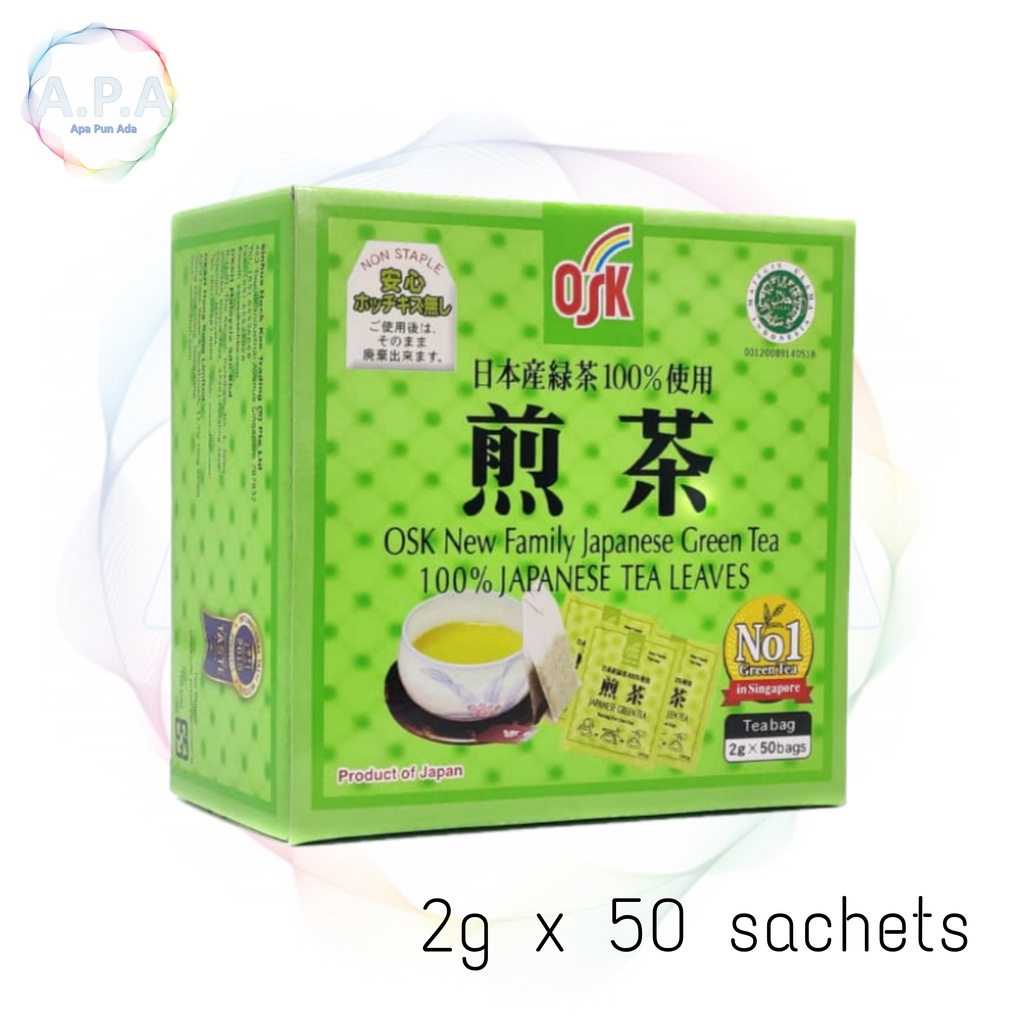 OSK 100%Japanese Green Tea日本煎茶一盒50包 (2gx50bags) | Shopee Malaysia
