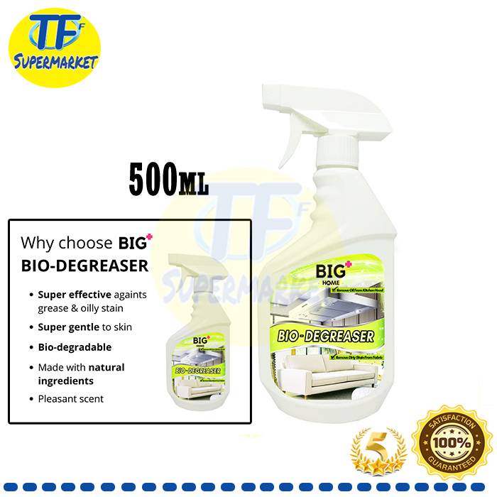 💖 TFF BIG Bio Degreaser 500ml Oven Cleaner Stove Kitchen Cleaner Spray ...
