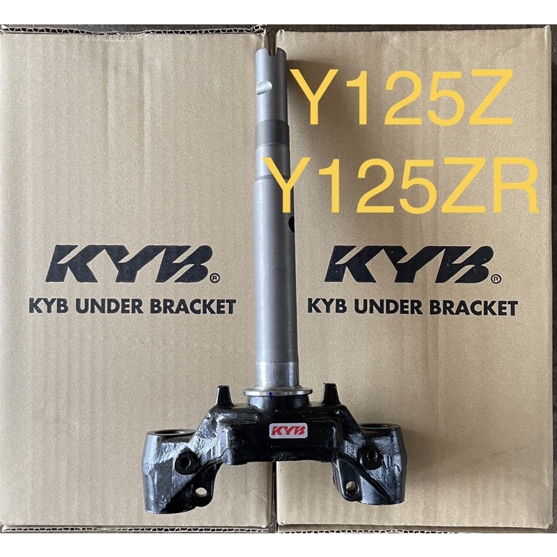 UNDER BRACKET COMP STEERING STEM KAKI TIGA T FORK ORIGINAL 100% KYB KAYABA FOR YAMAHA Y125ZR ...