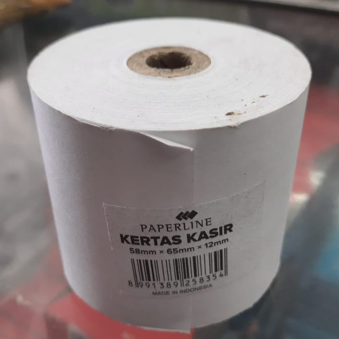 Tellsruk Cashier Paper PAPERLINE HVS 58x65 / Roll Register / Telstruct ...
