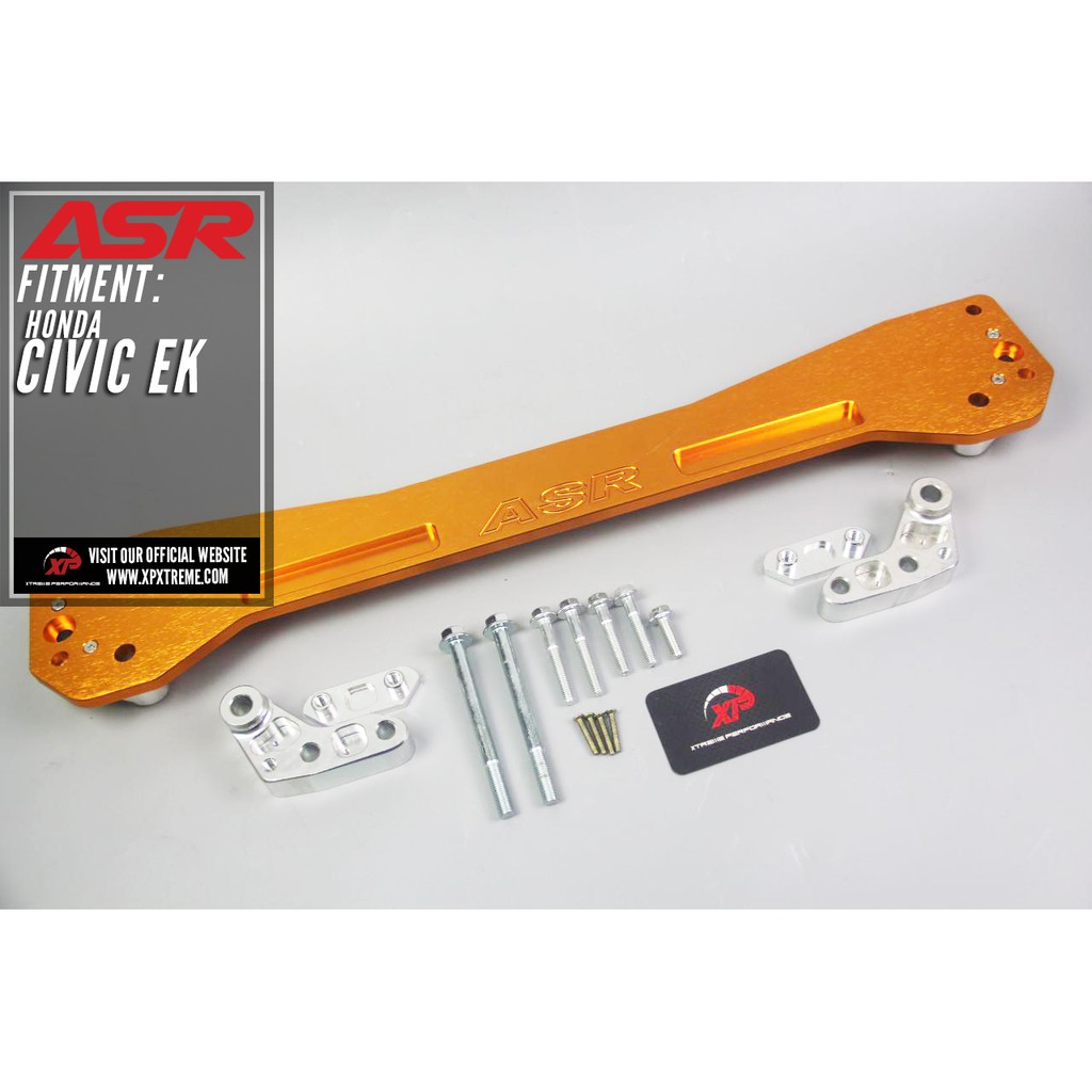 ASR REAR SUBFRAME BRACE POLISH HONDA CIVIC EK GOLD | Shopee Malaysia